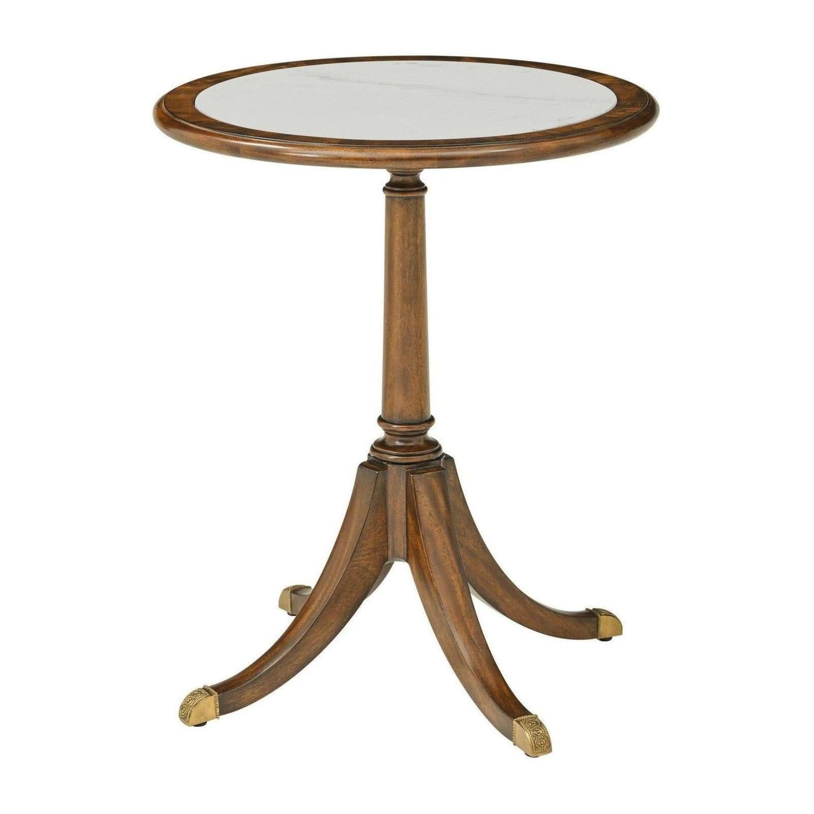 Theodore Alexander Sloane Round Occasional Table – Grayson Living