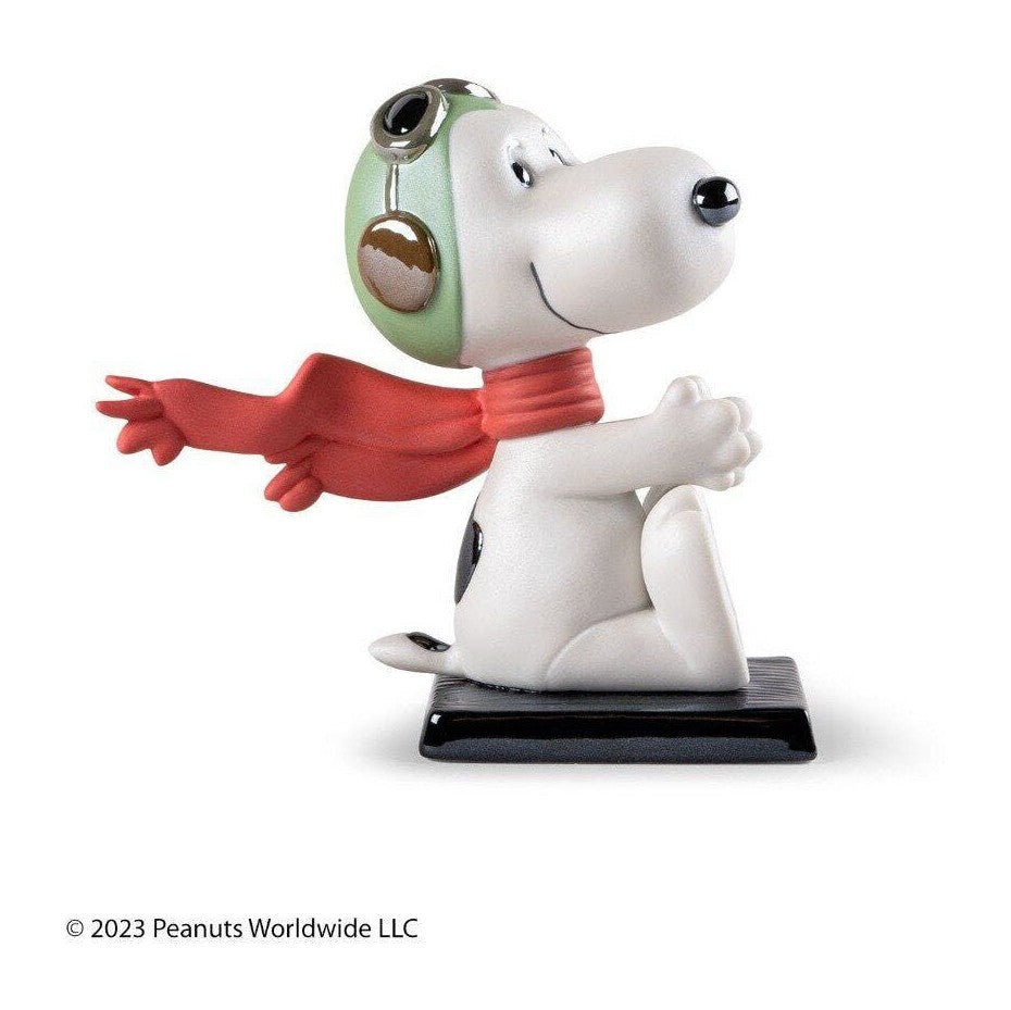 Lladro Snoopy™ Flying Ace — Grayson Living
