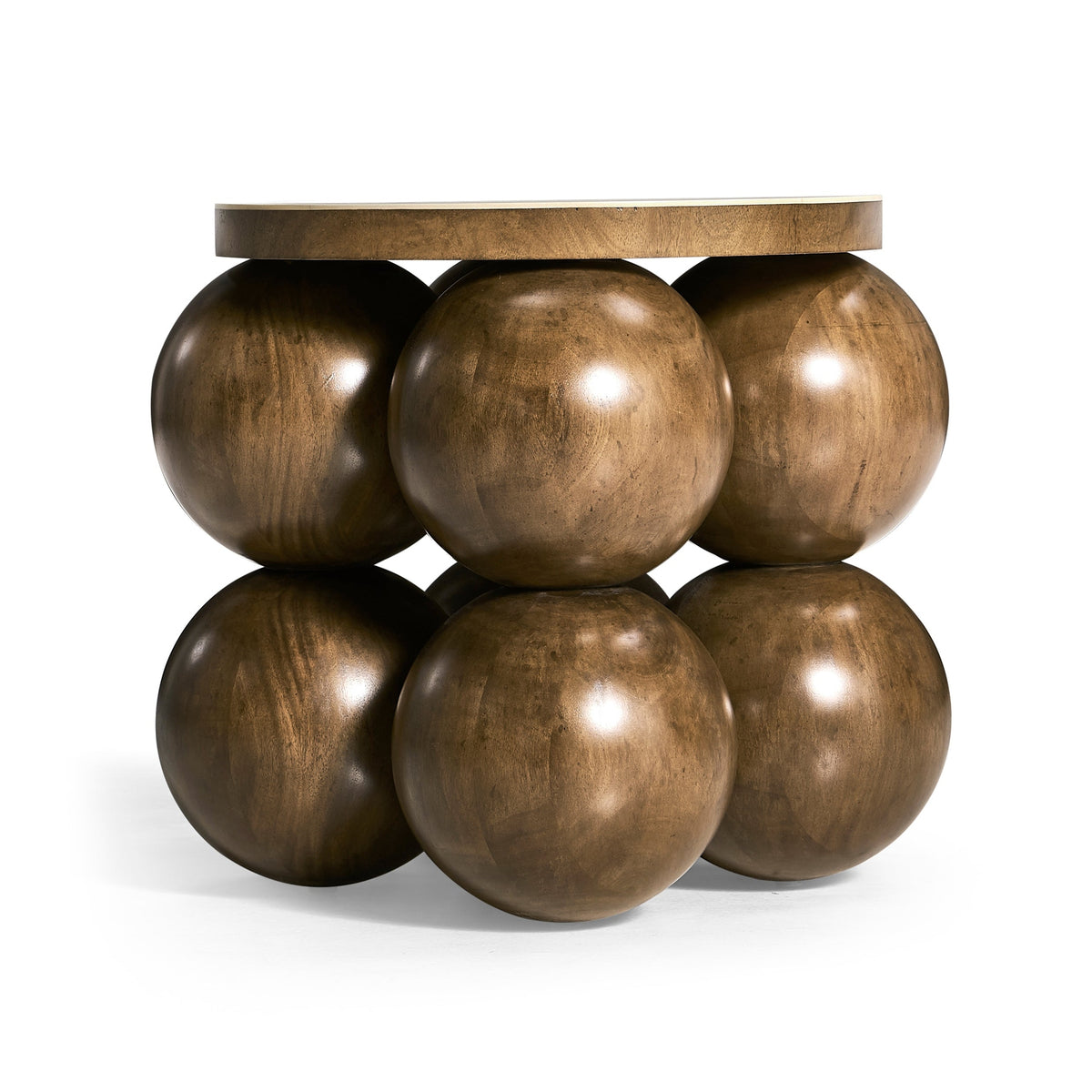 Jonathan Charles Orb Round Accent Table — Grayson Living
