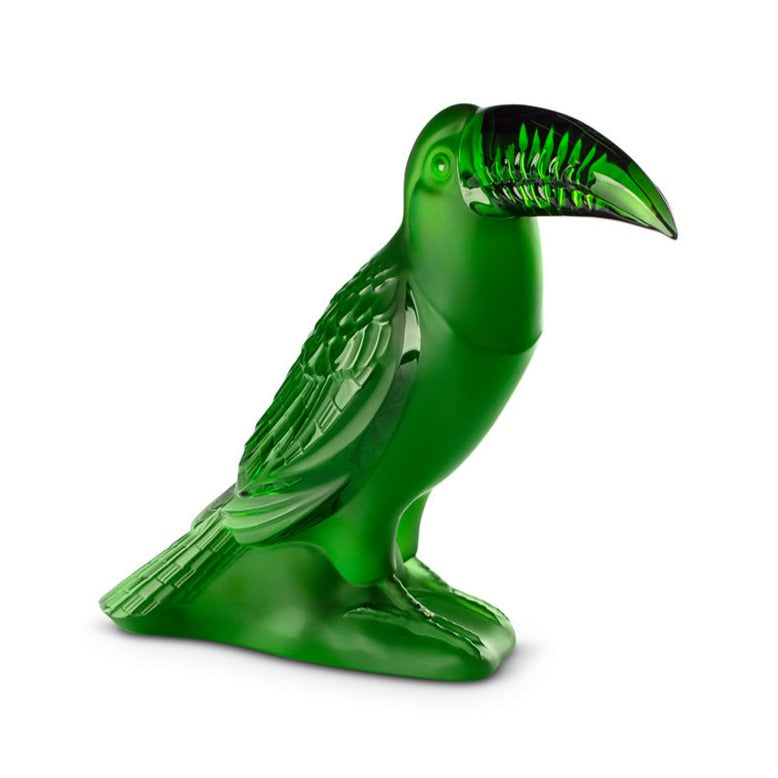 Lalique Empreinte Animale Toucan Sculpture — Grayson Living