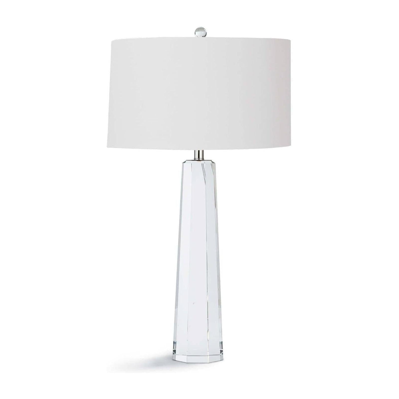 Tapered Hex Crystal Table Lamp – Grayson Living