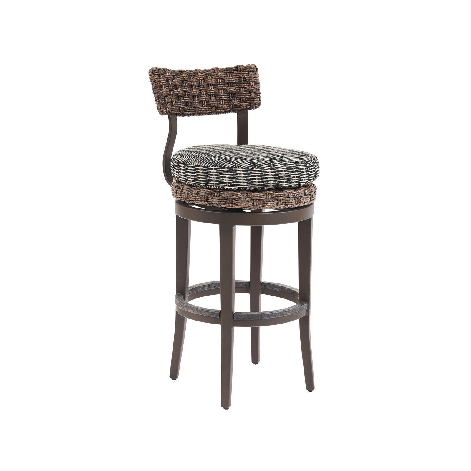 Tommy Bahama Outdoor Kilimanjaro Swivel Bar Stool – Grayson Living