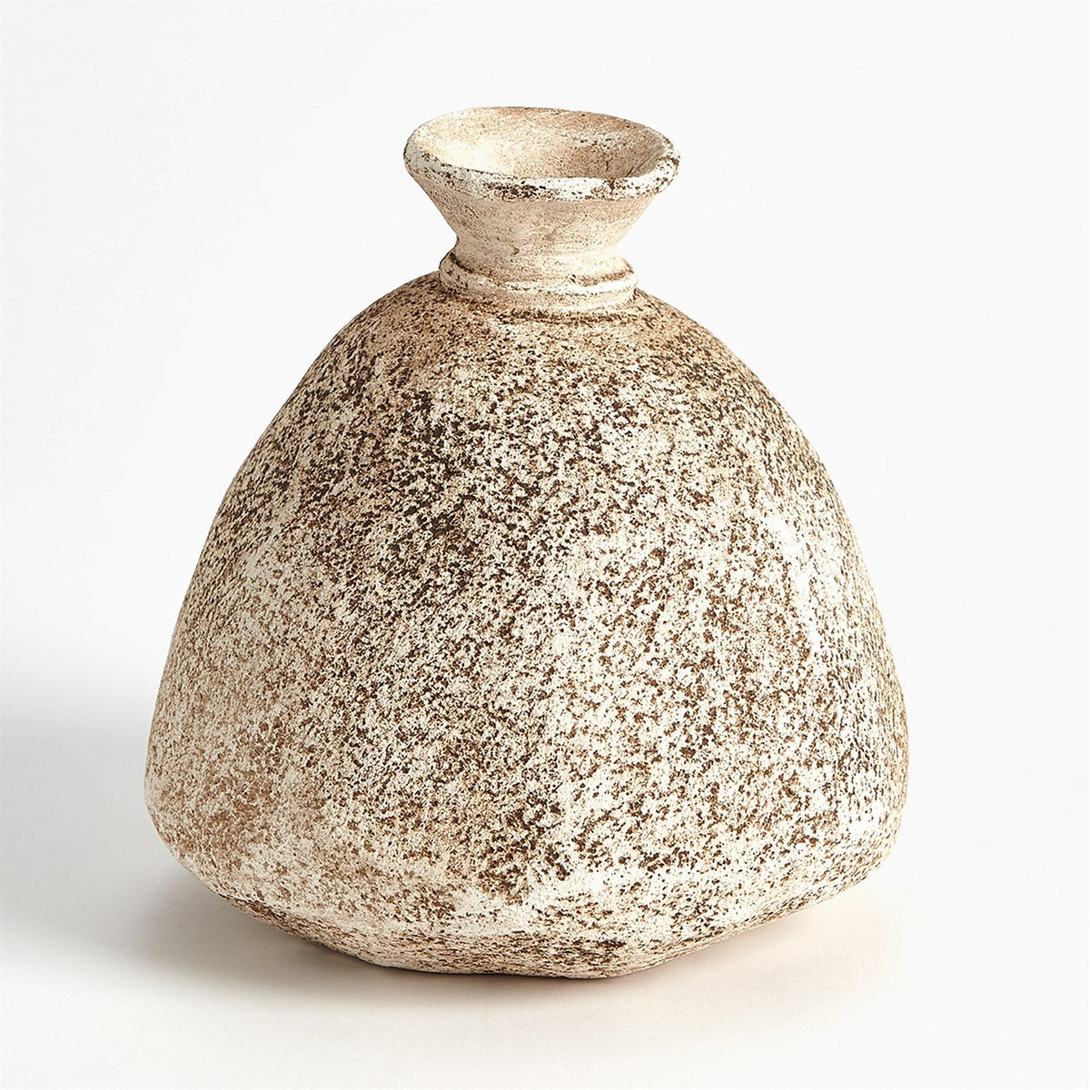Global Views Cinder Wide Bottom Vase — Grayson Living