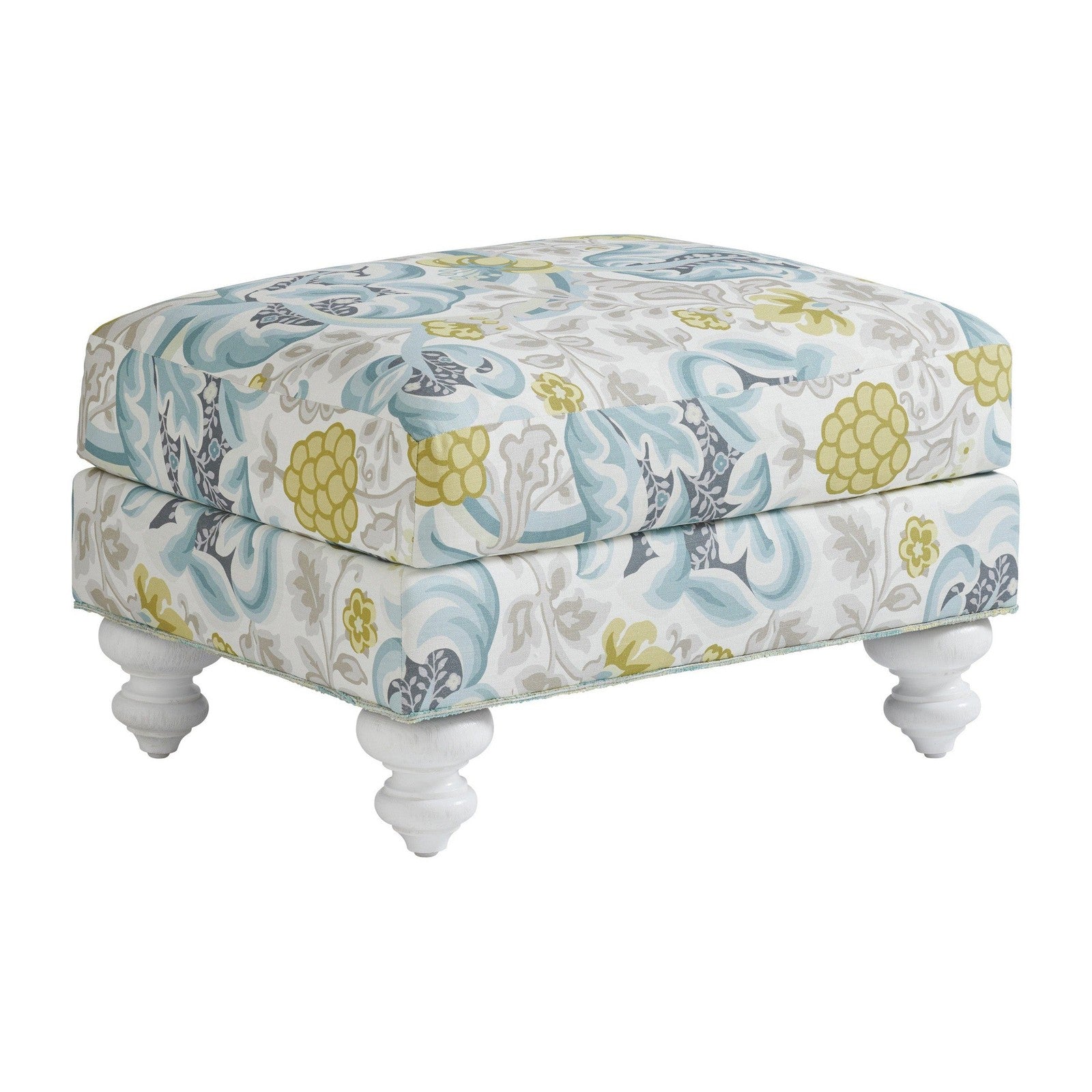 Tommy Bahama Home Ocean Breeze Gilmore Ottoman - 27.5 Inch – Grayson Living