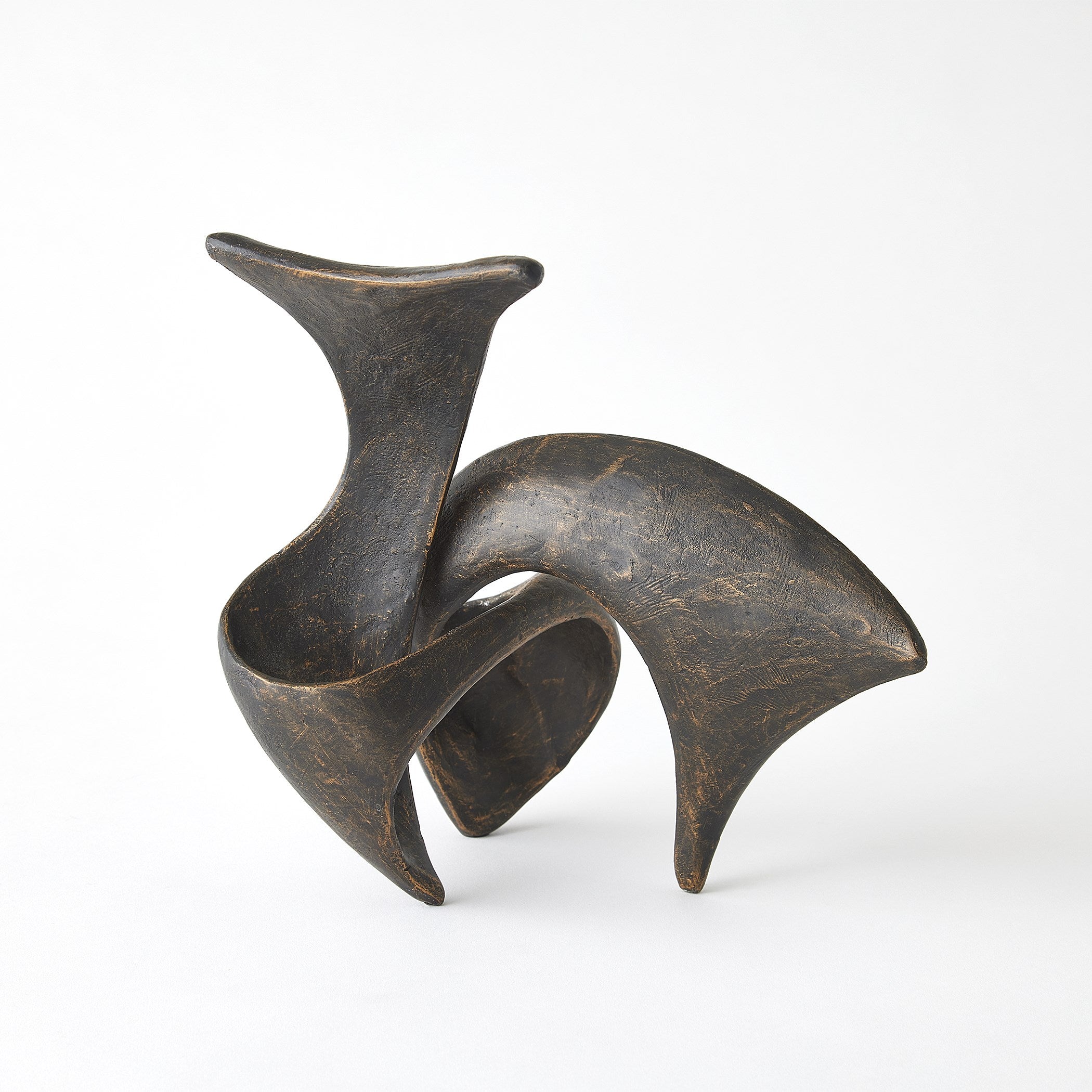 Global Views Bronze Strombus Sculpture – Grayson Living