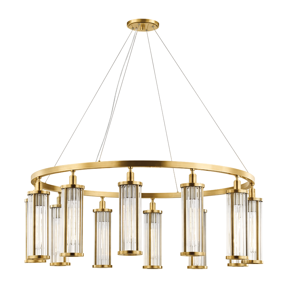 Hudson Valley Lighting Marley 12 Light 42.5 inch Chandelier Ceiling Li ...