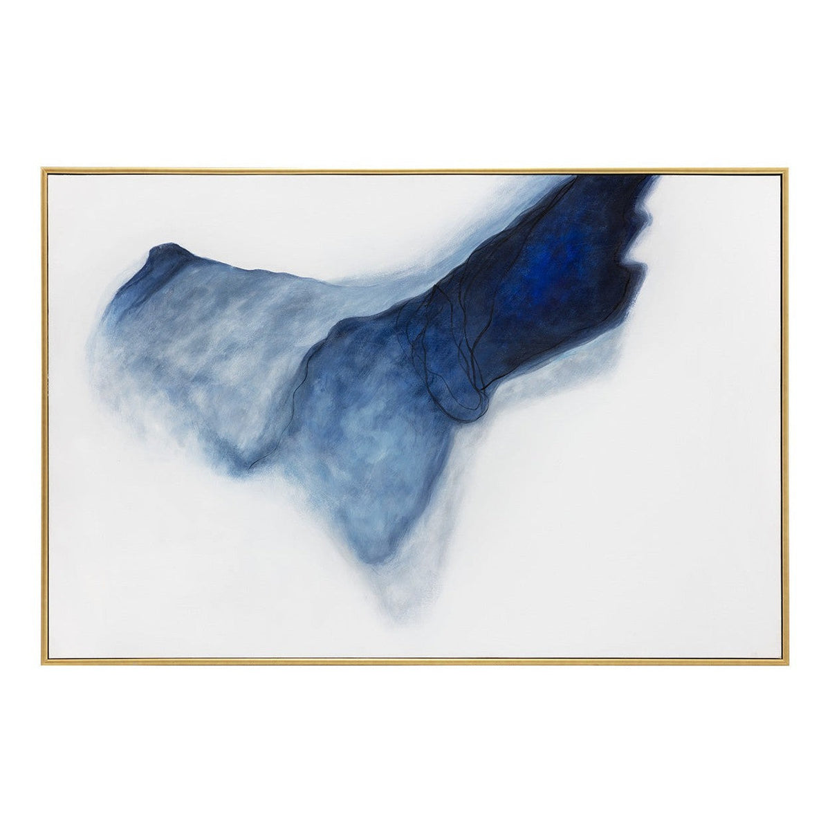 Sunpan Cool Embrace Gold Floater Frame — Grayson Living