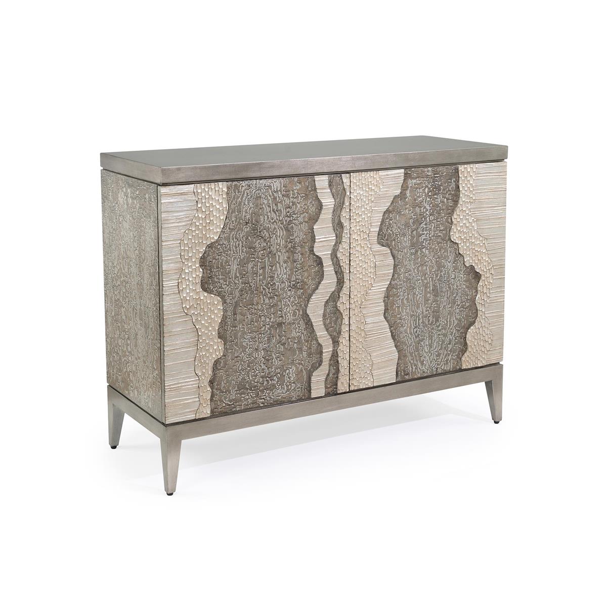 John Richard River's Edge Silver Chest with Doors – Grayson Living