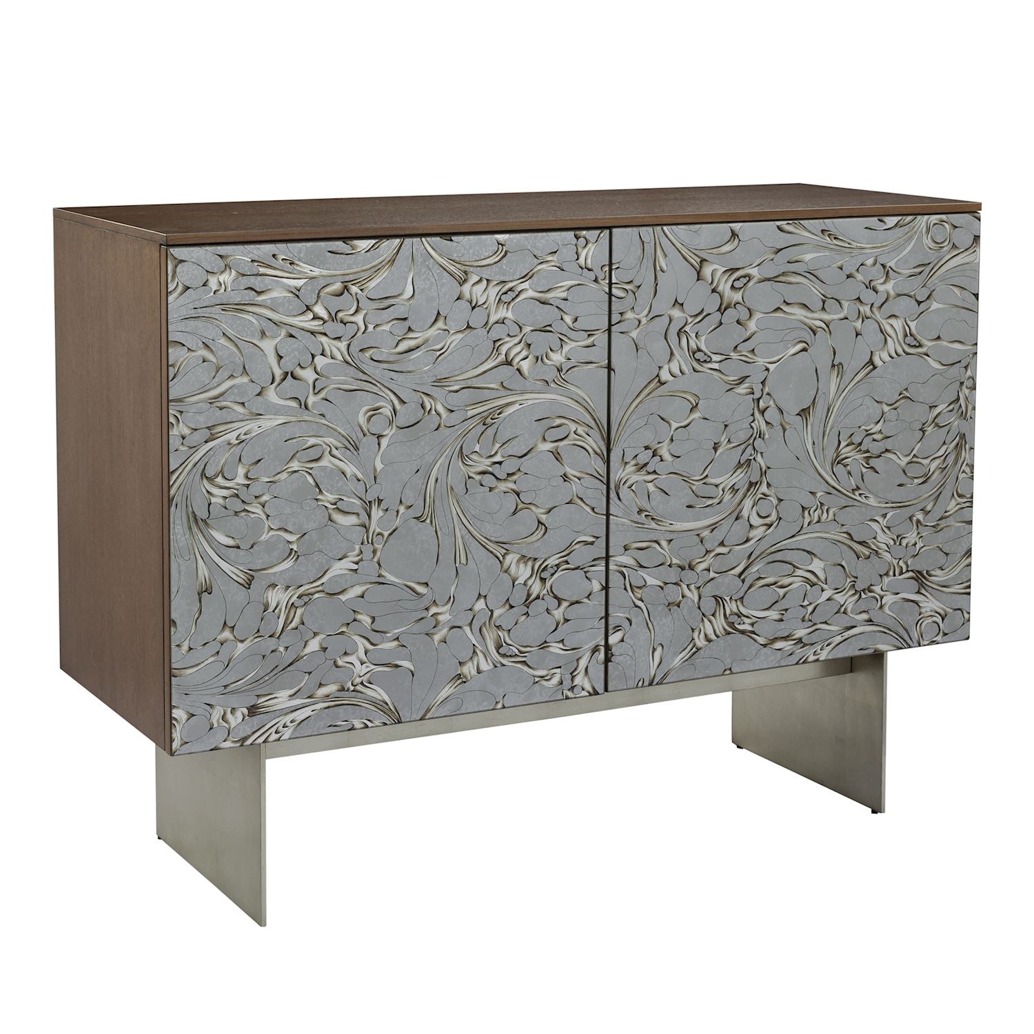 John Richard Napoli Two-Door Cabinet with Legs – Grayson Living