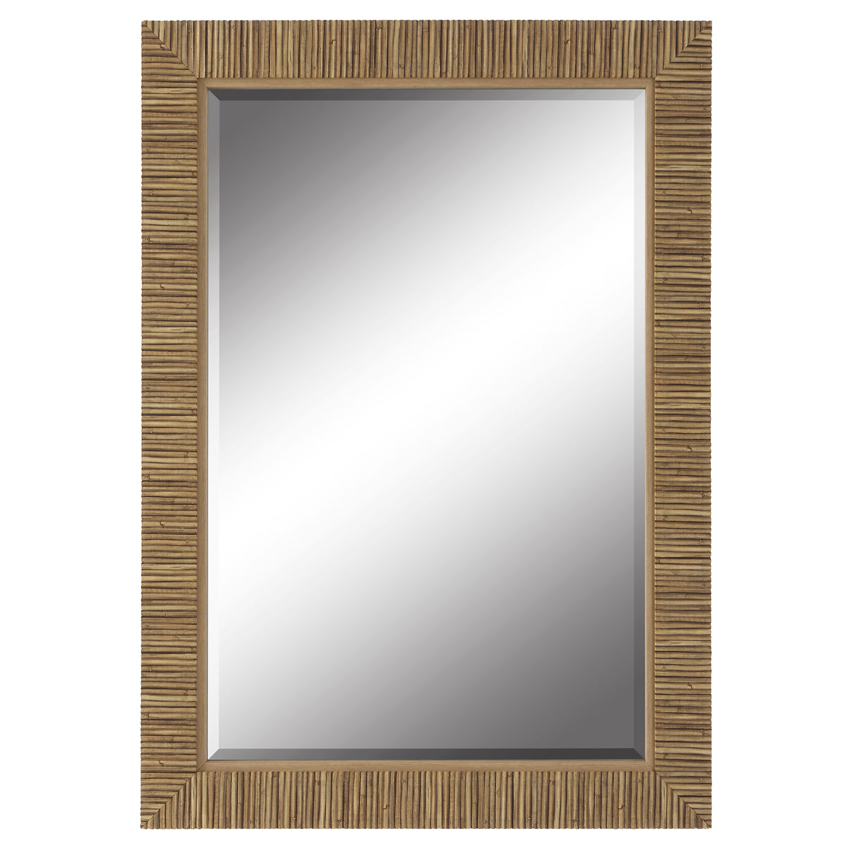 Modern Accents Rattan Frame Mirror — Grayson Living