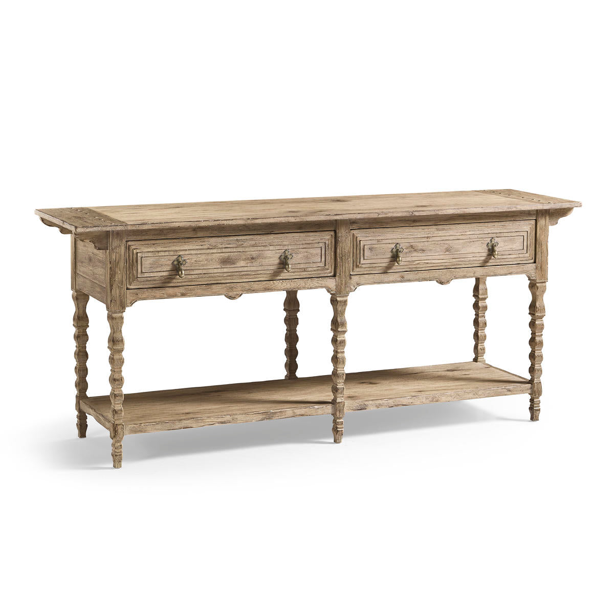 Jonathan Charles Sagehill Spindle-Leg Console – Grayson Living