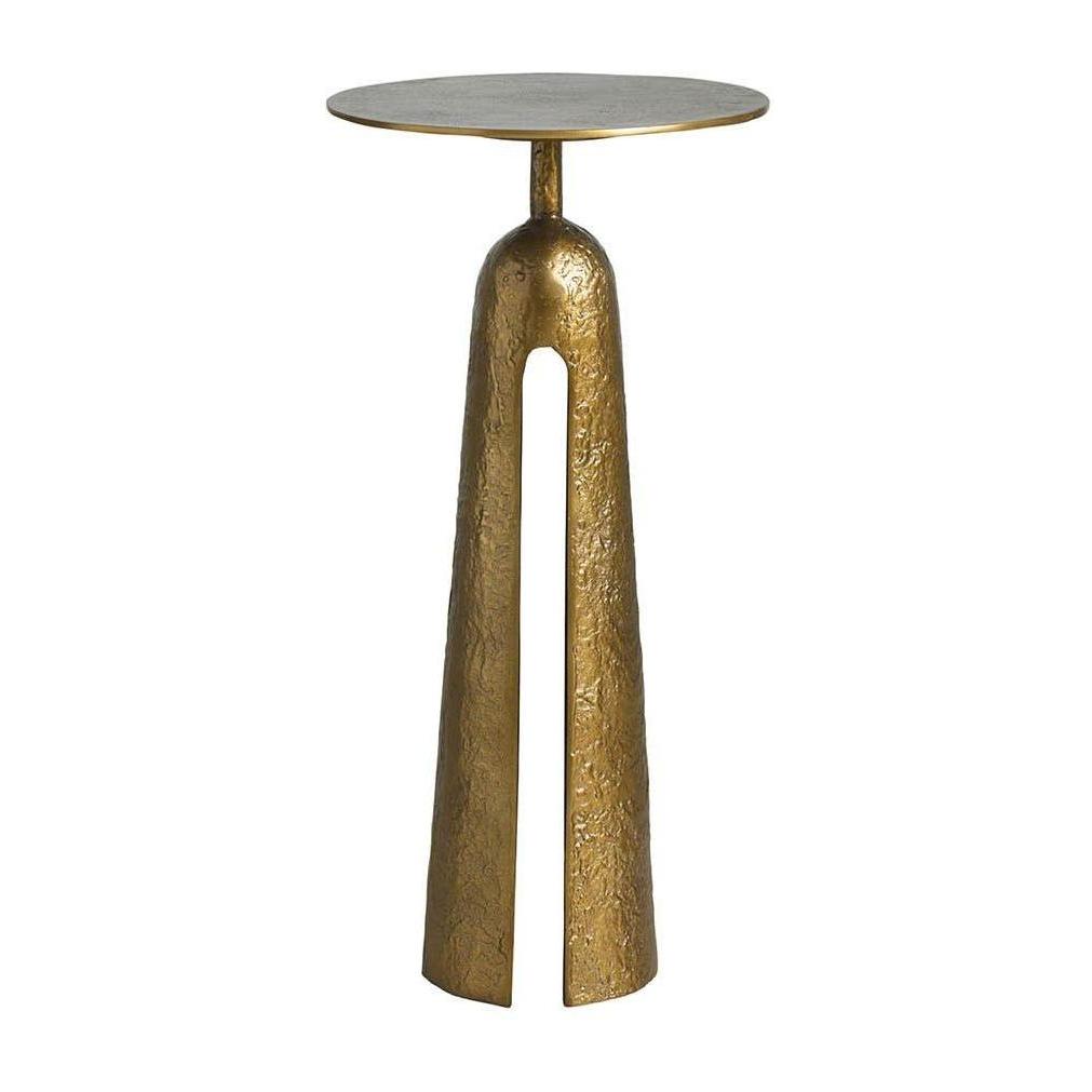 Universal Furniture Modern Sable & Desert Metal Martini Table - Gold ...