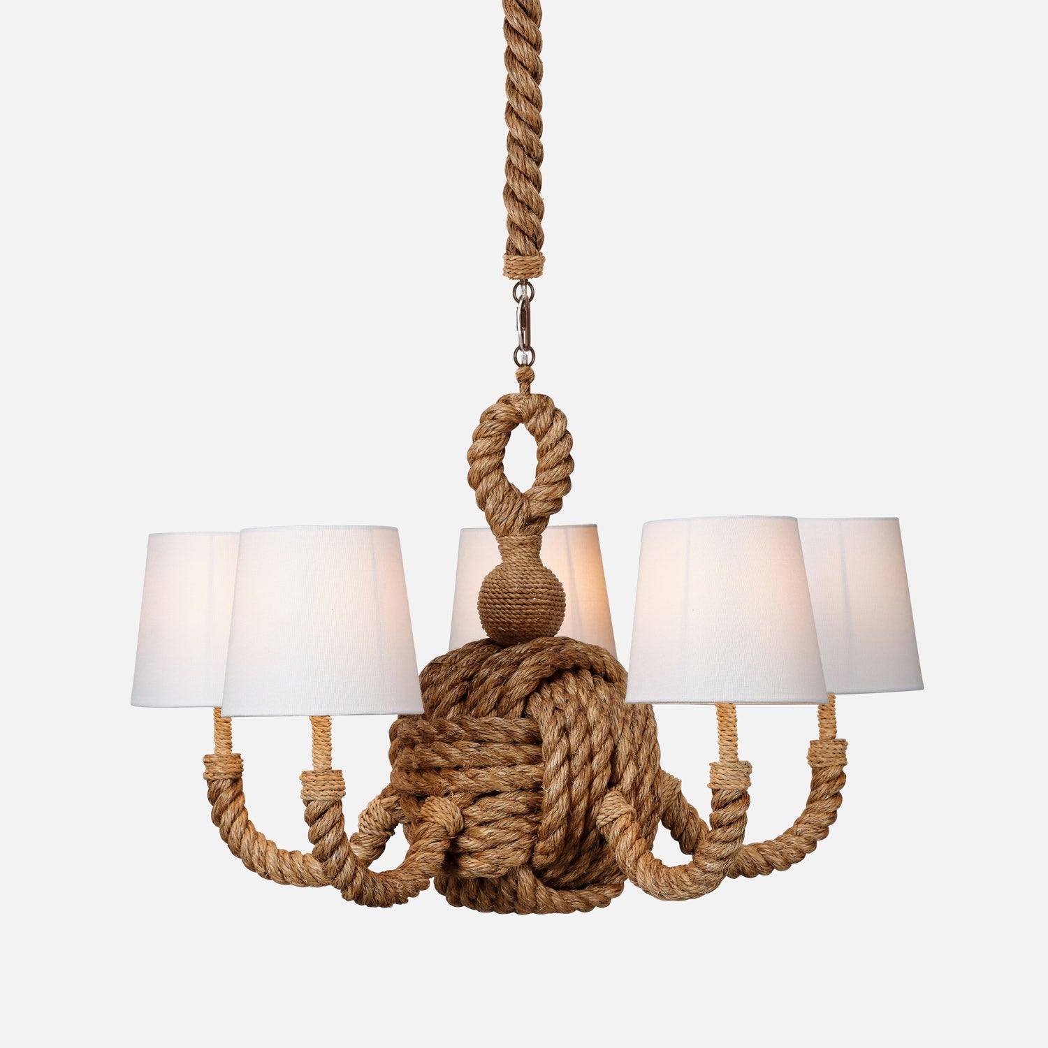 Rachel Handwoven Rope Chandelier – Grayson Living