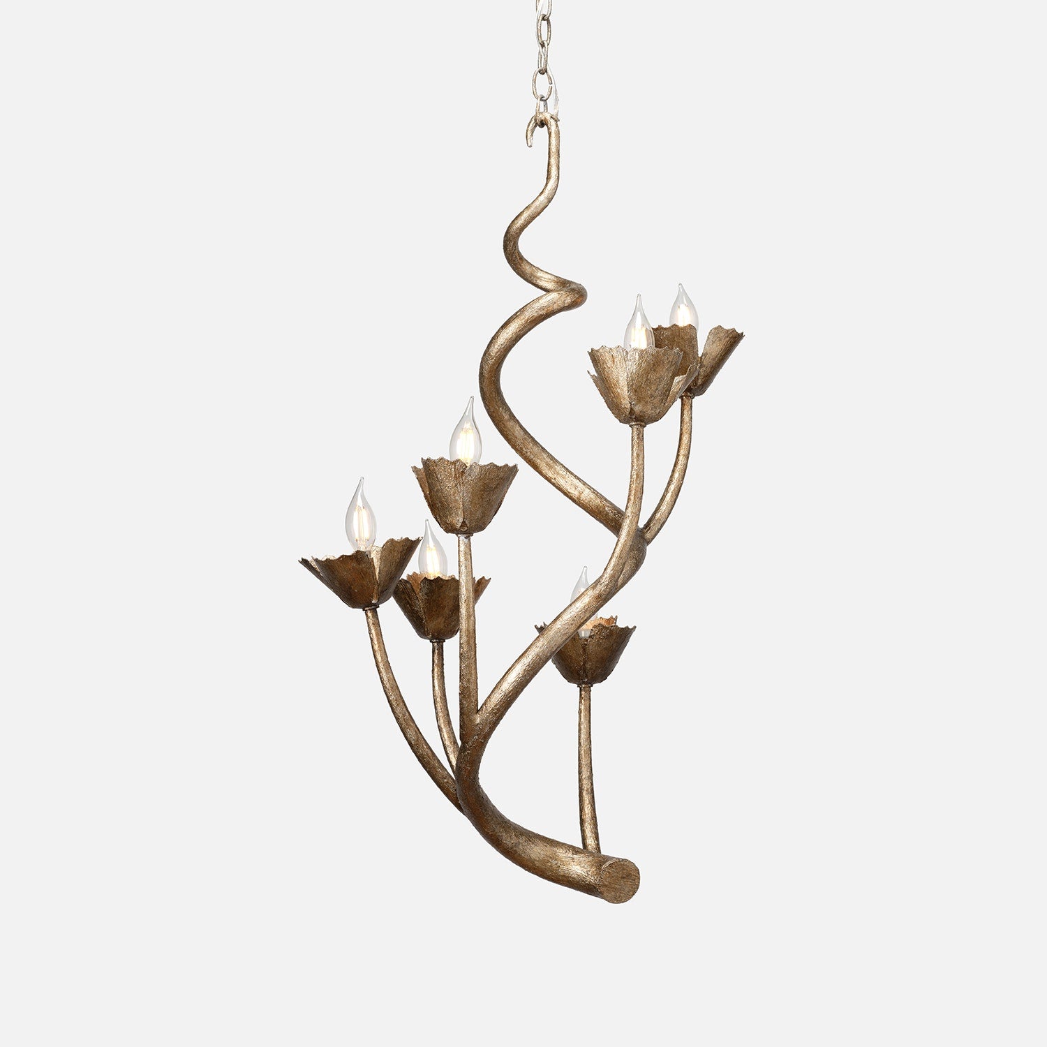 Rosemary Curved Floral Chandelier – Grayson Living