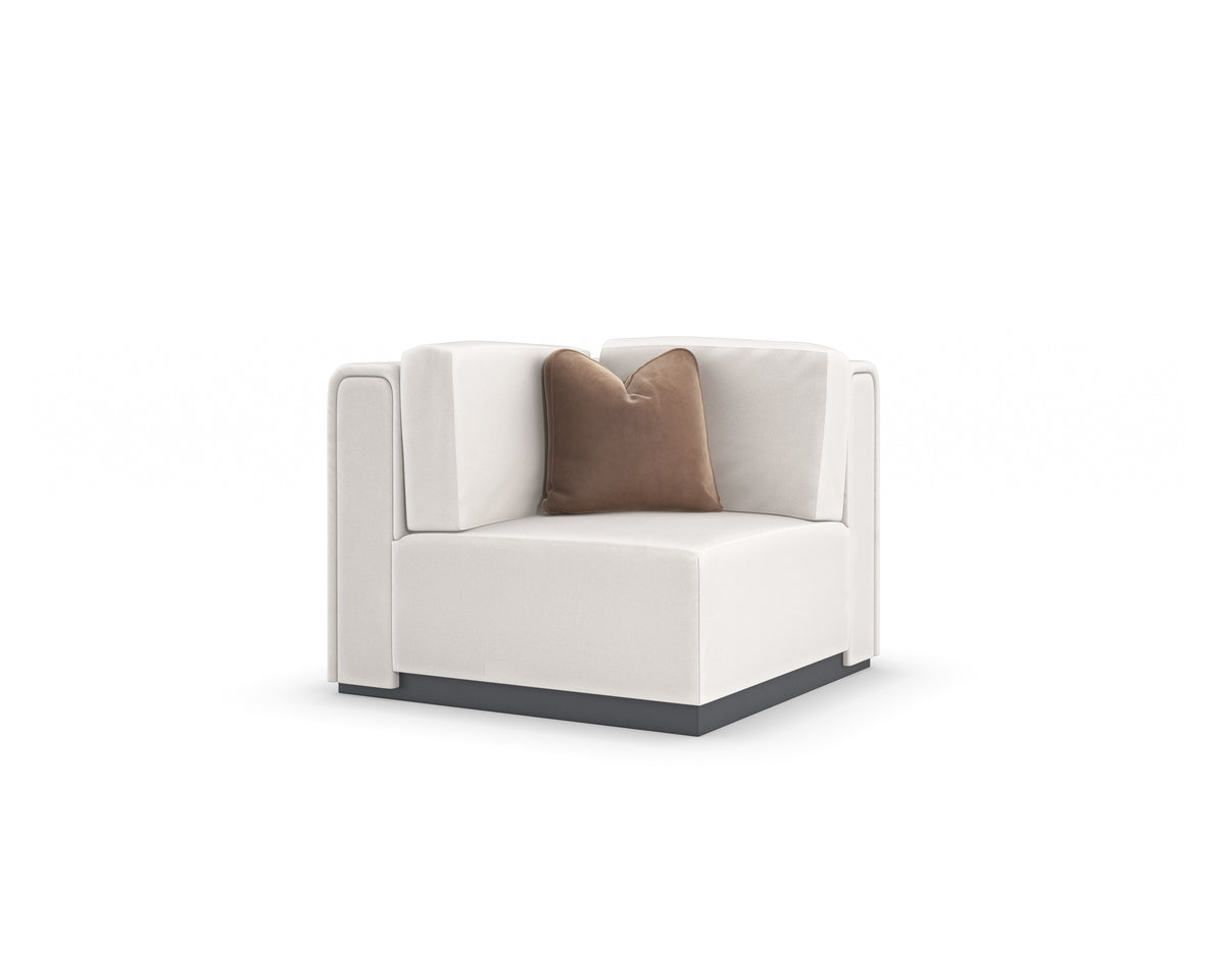 Caracole Modern La Moda Corner Chair DSC — Grayson Living