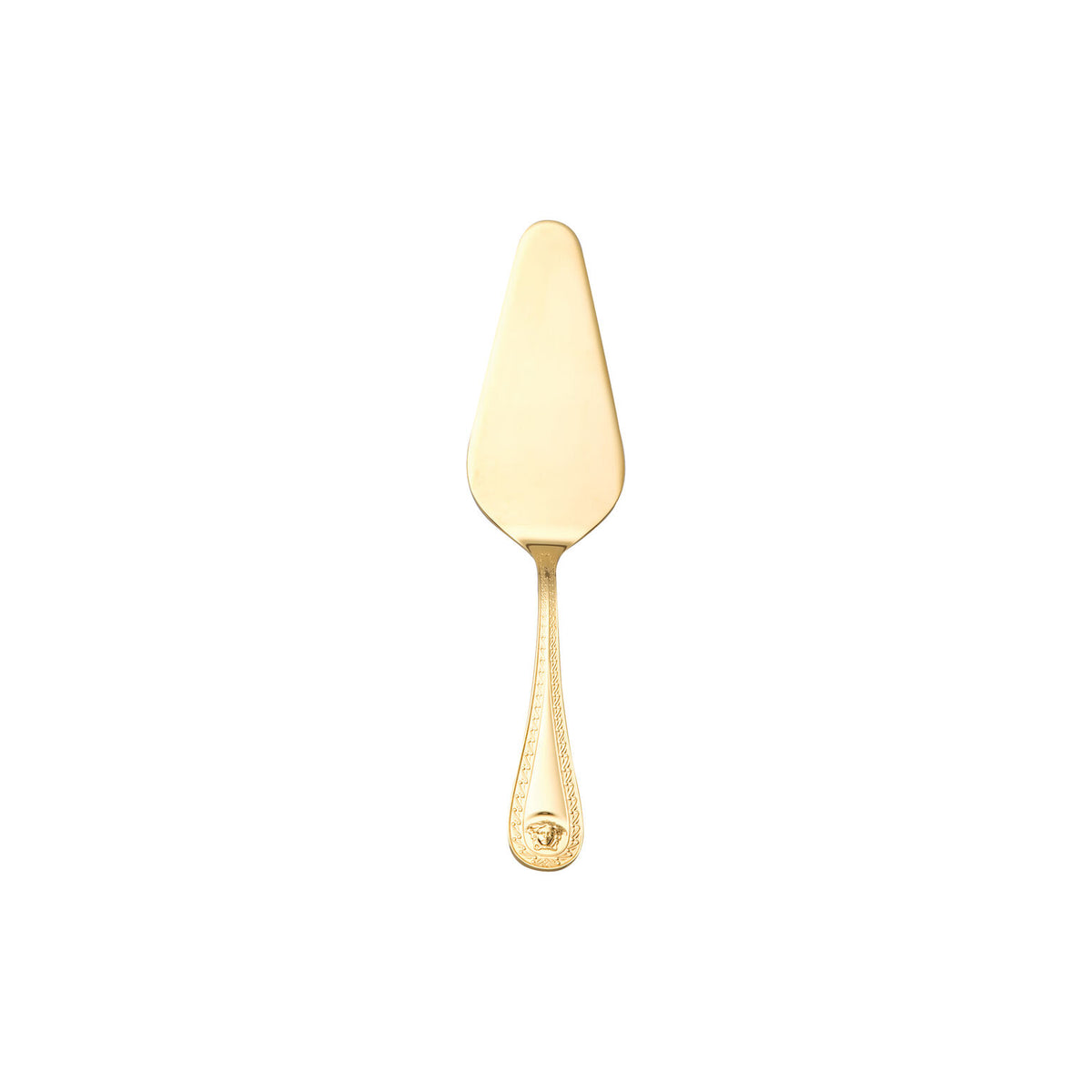 Versace Medusa Flatware Cake Server Gold Plated — Grayson Living