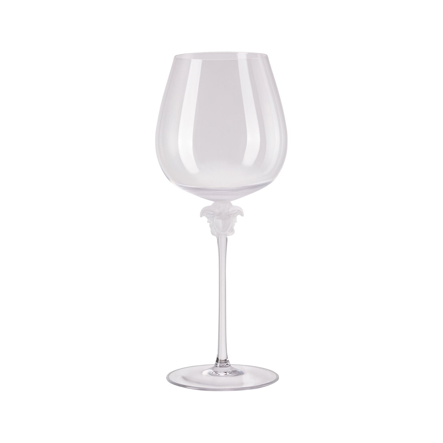Versace Medusa Lumiere Red Wine Burgundy - Clear – Grayson Living
