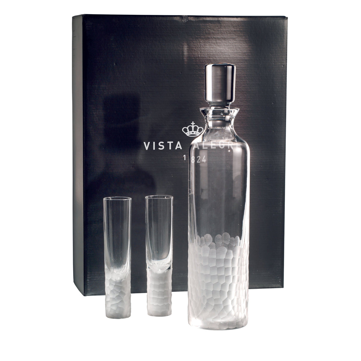 Vista Alegre Artic Case with Vodka Decanter and 4 Shots By Stephen Jon ...