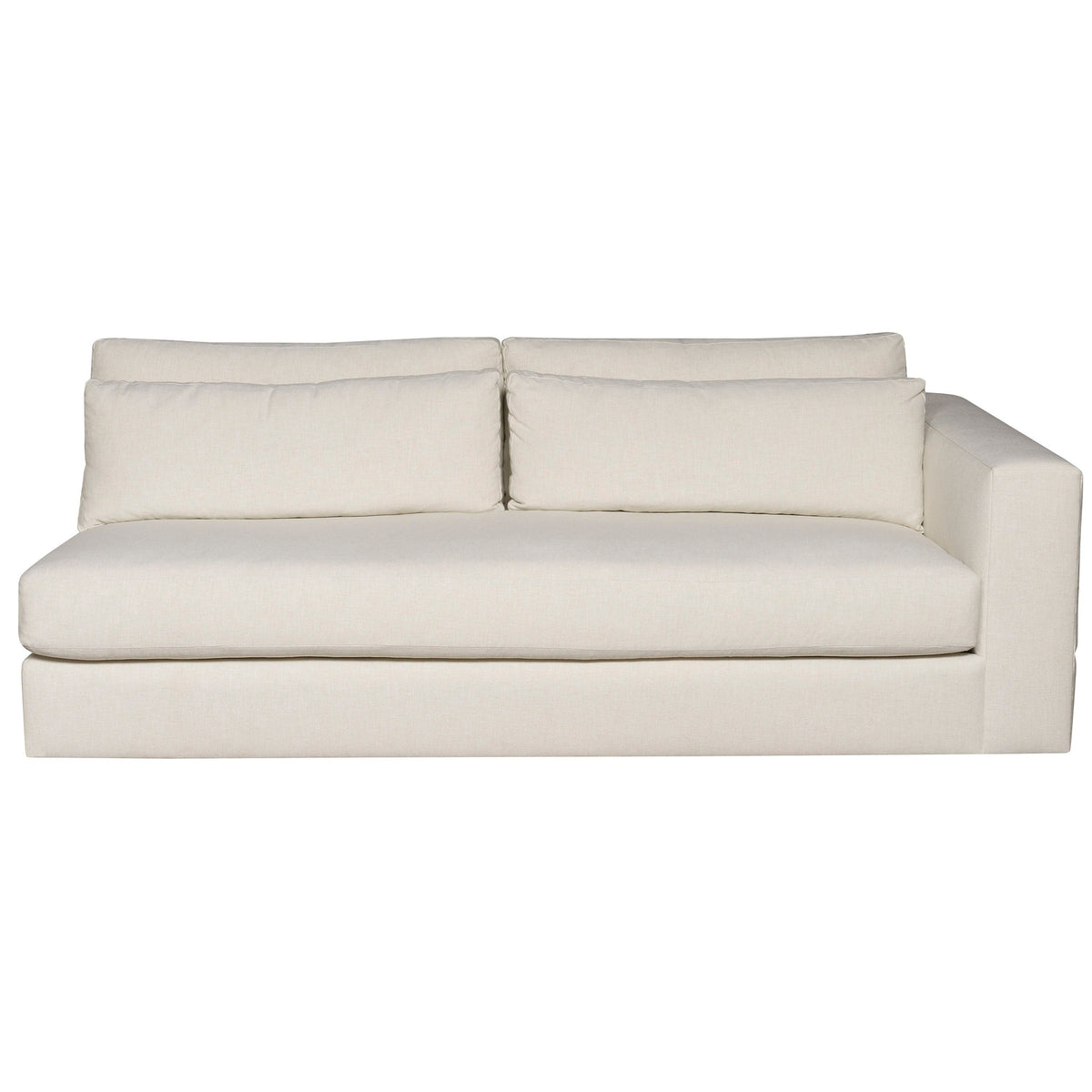 Vanguard Ease Leone Arm Bench Seat Sofa — Grayson Living