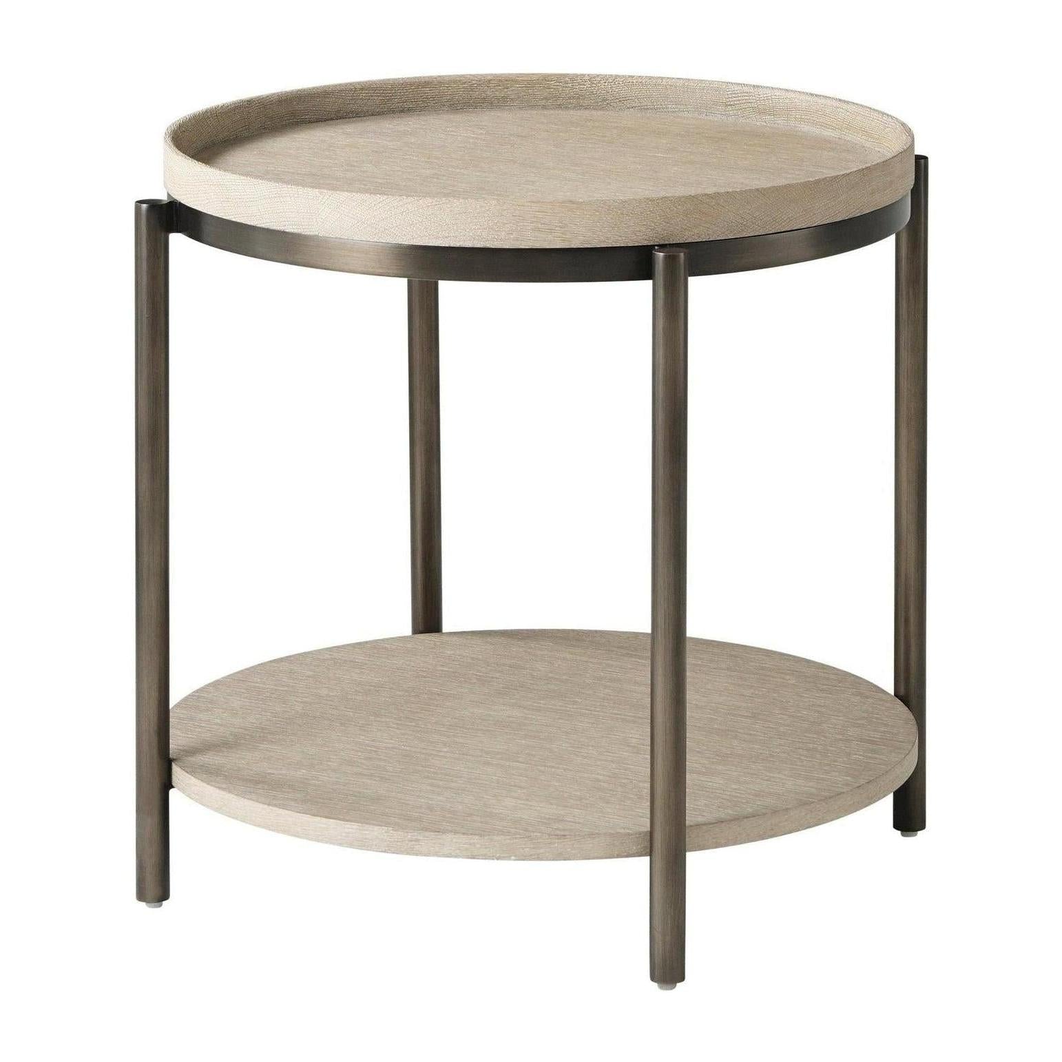 Theodore Alexander Repose Round Side Table – Grayson Living