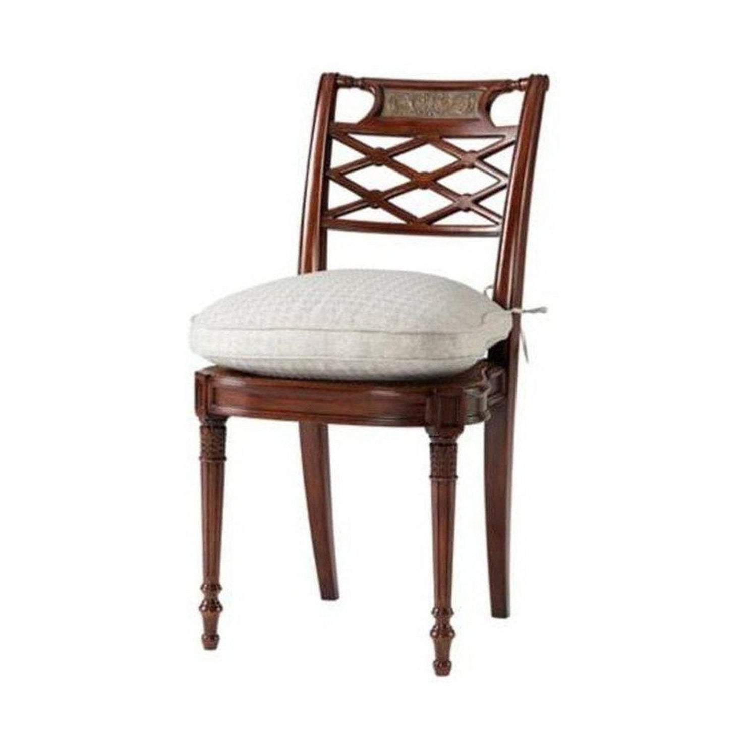 Theodore Alexander Adorned with Silk Bows Dining Chair - Set of 2 ...