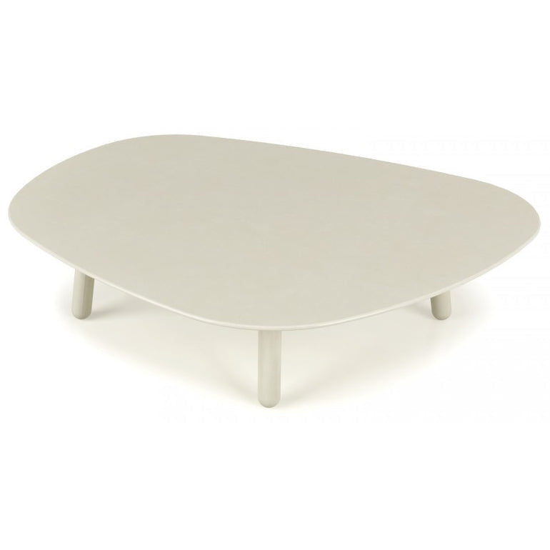 Huppe Inverse Large Center Table with Lacquered Legs — Grayson Living